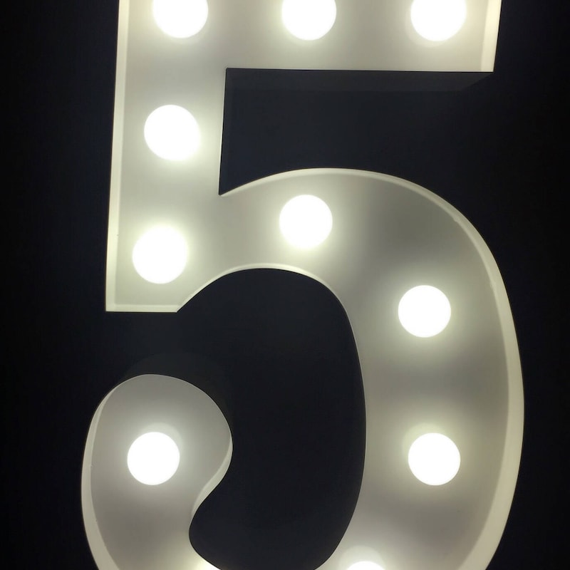Number Lights - Etsy UK