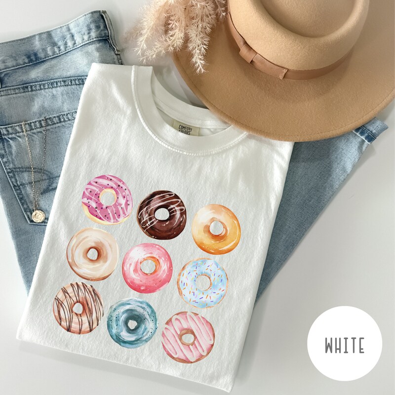Donut Shirt - Etsy