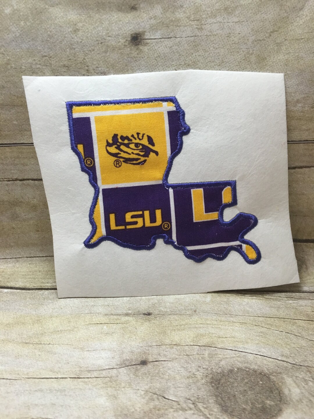 Louisiana Applique, Louisiana Embroidery Design Applique - Etsy