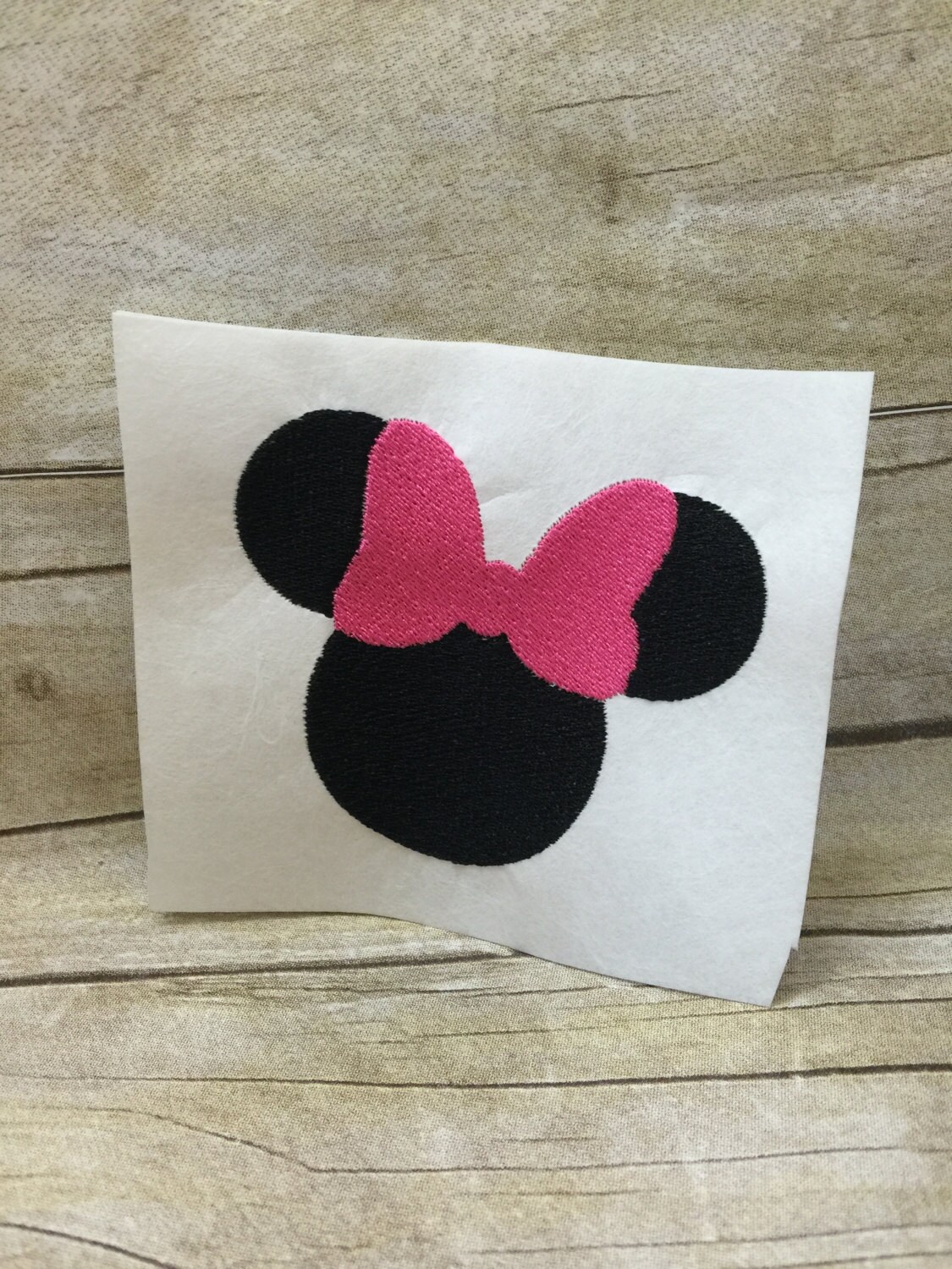 Sewing Embellishments Minnie Mouse Embroidery Design Minnie Solid ...