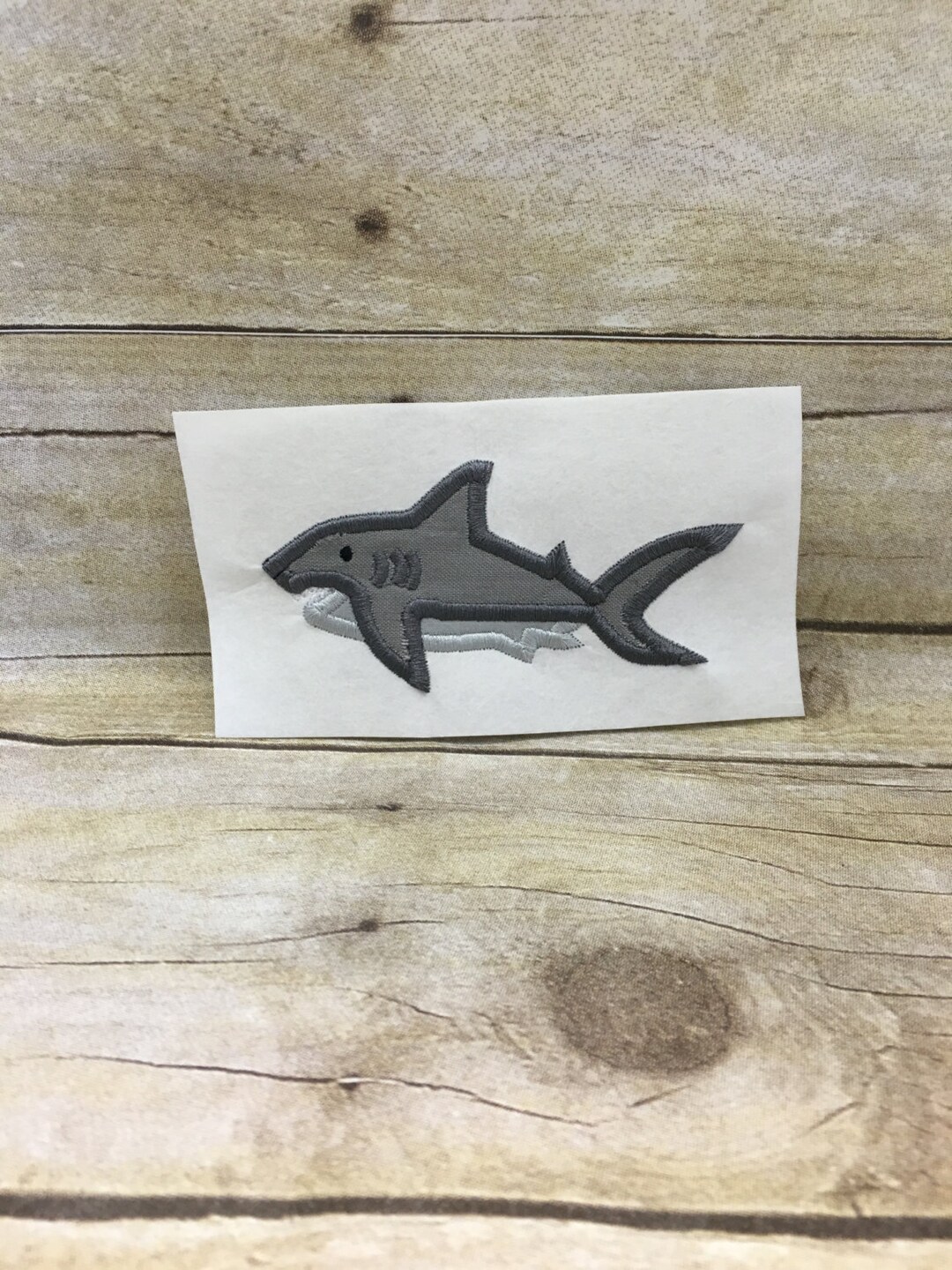 Shark Applique, Shark Embroidery Design Applique, Great White Applique ...