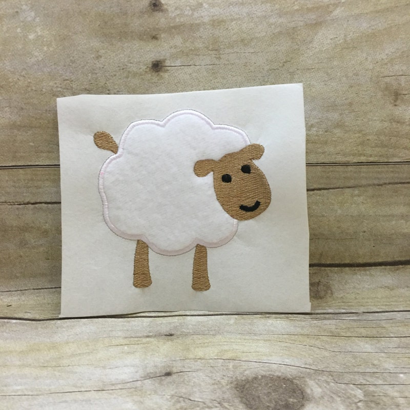 Sheep Applique - Etsy