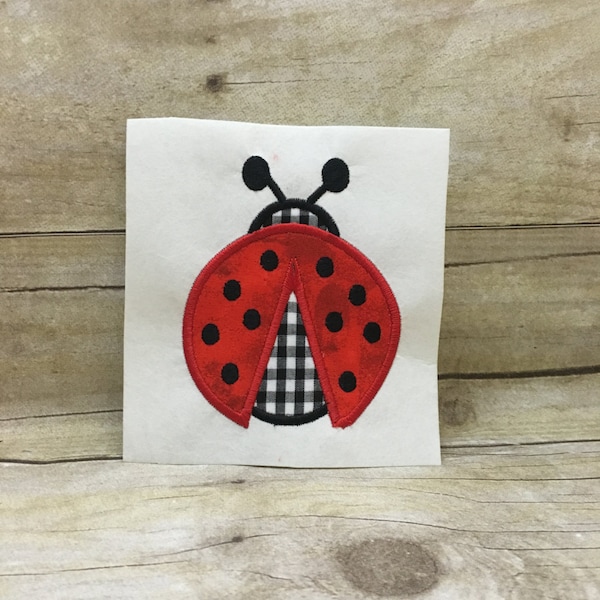 Ladybug Applique - Etsy