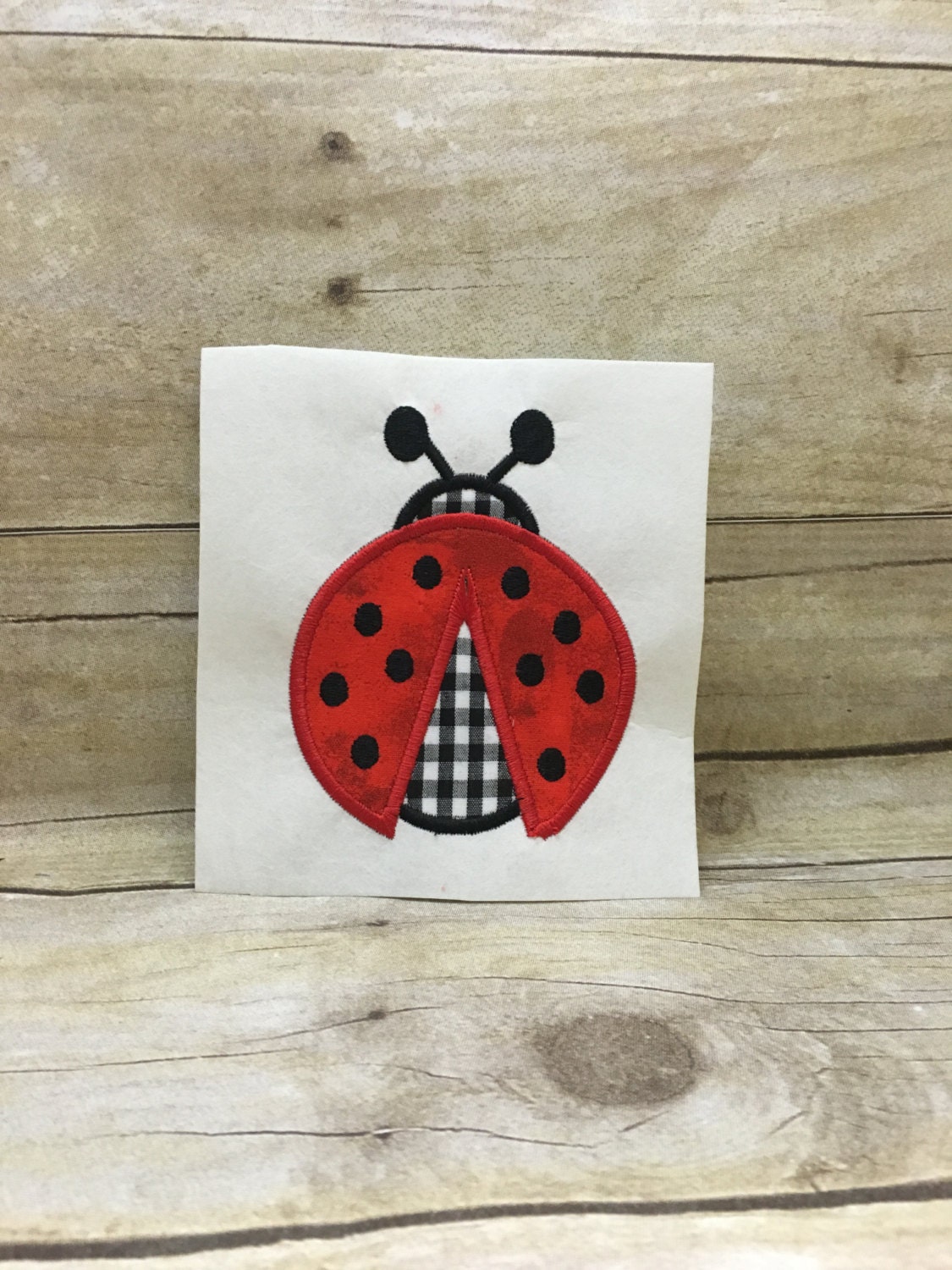 Ladybug Applique Ladybug Embroidery Design Applique | Etsy