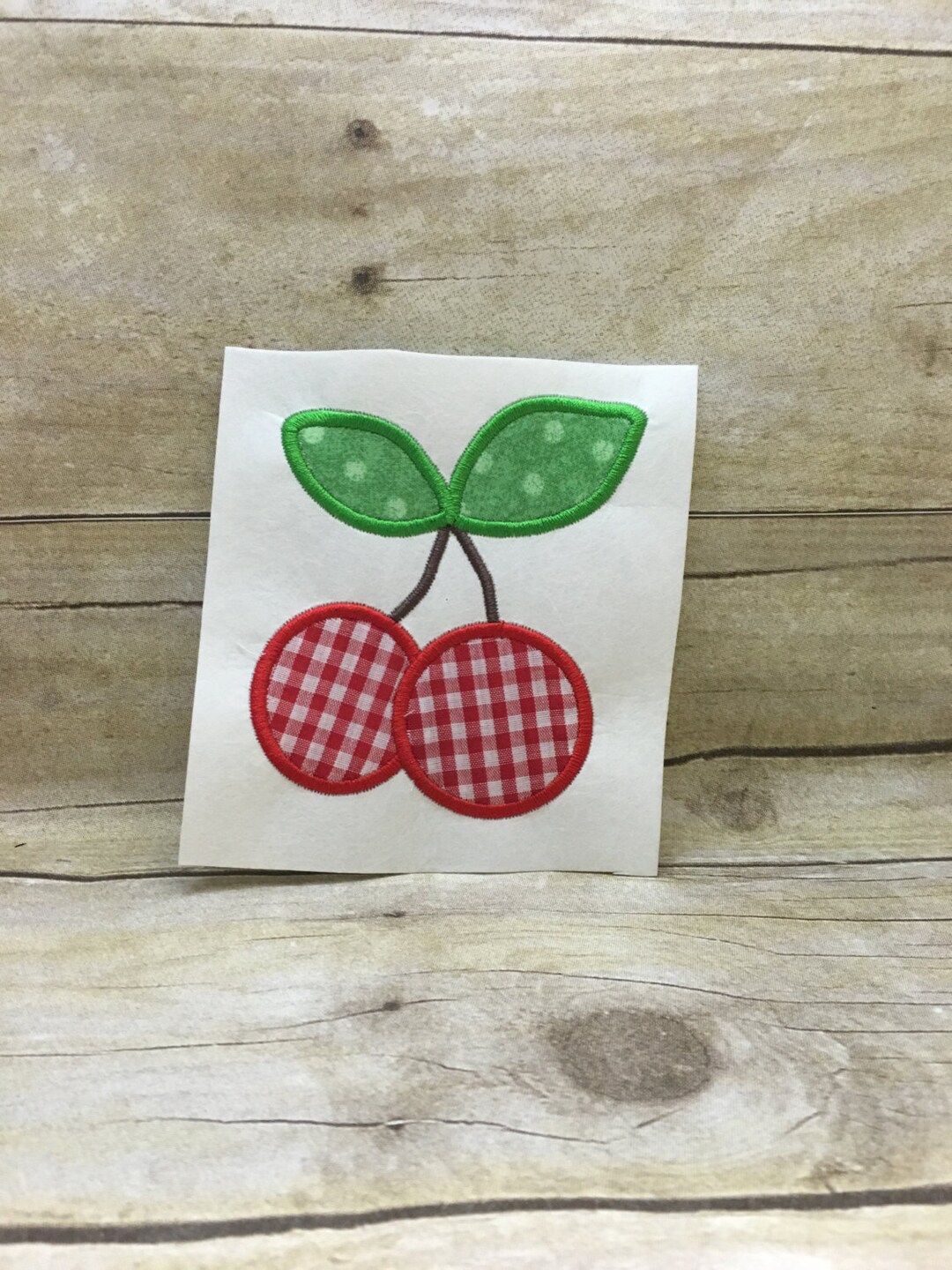 Cherry Applique, Cherry Embroidery Design Applique - Etsy