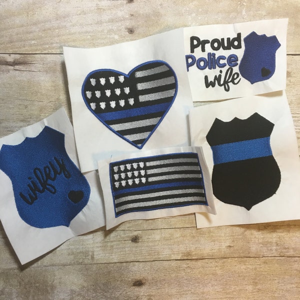 Police Embroidery - Etsy