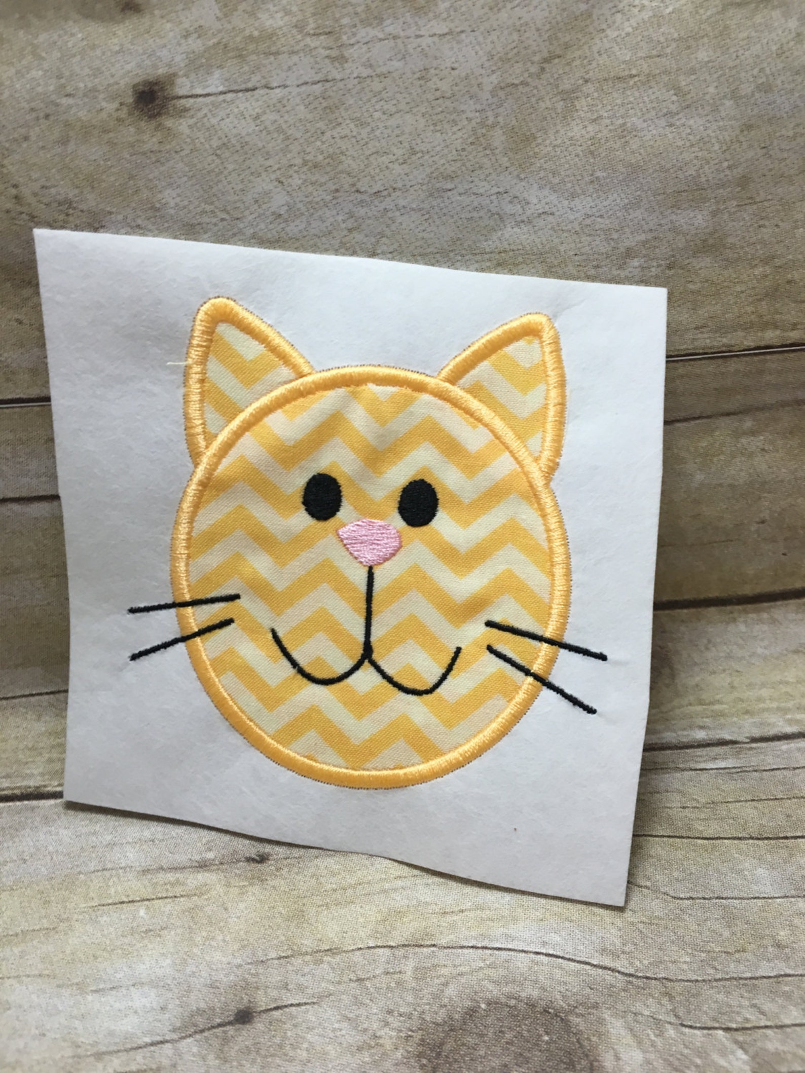 Cat Applique, Cat Embroidery Applique, Cat Applique Embroidery Design ...