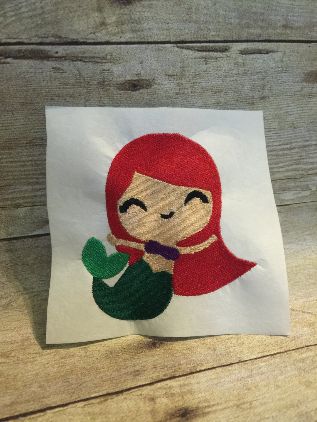 Mermaid Embroidery Design, Mermaid Applique - Etsy
