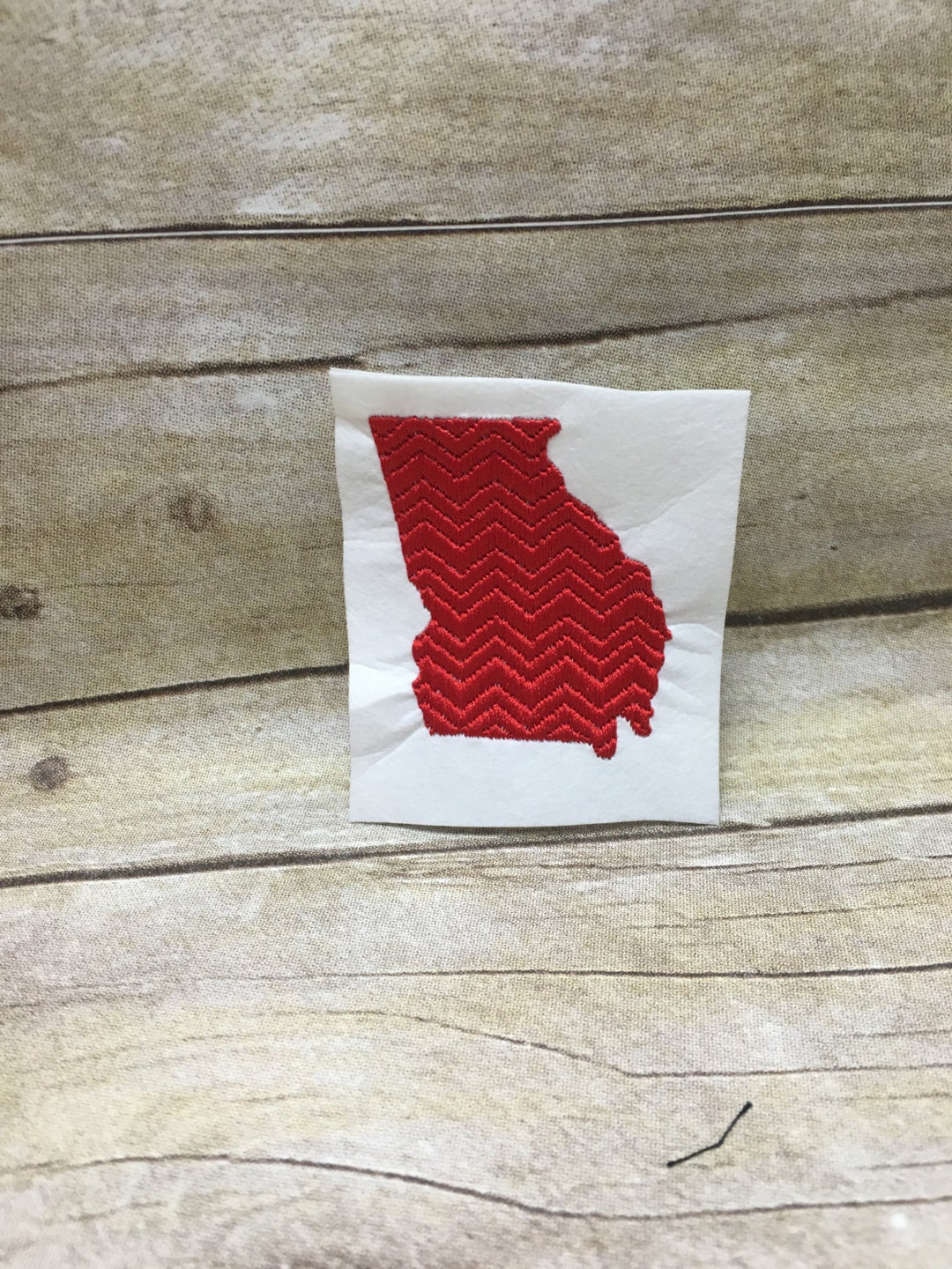 Georgia Chevron Embroidery Design, Georgia Embroidery Design Chevron - Etsy