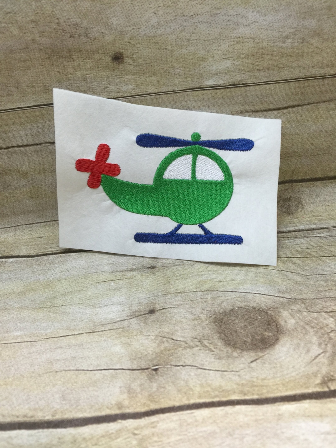 Helicopter Embroidery Design, Kids Helicopter Embroidery Design - Etsy