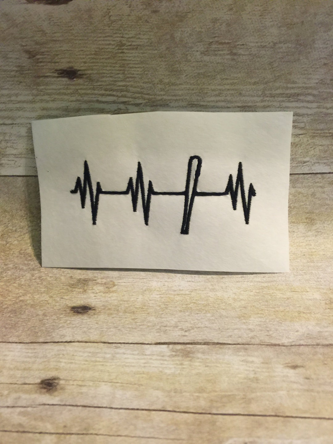 Baseball Bat Heart Beat Embroidery Design - Etsy