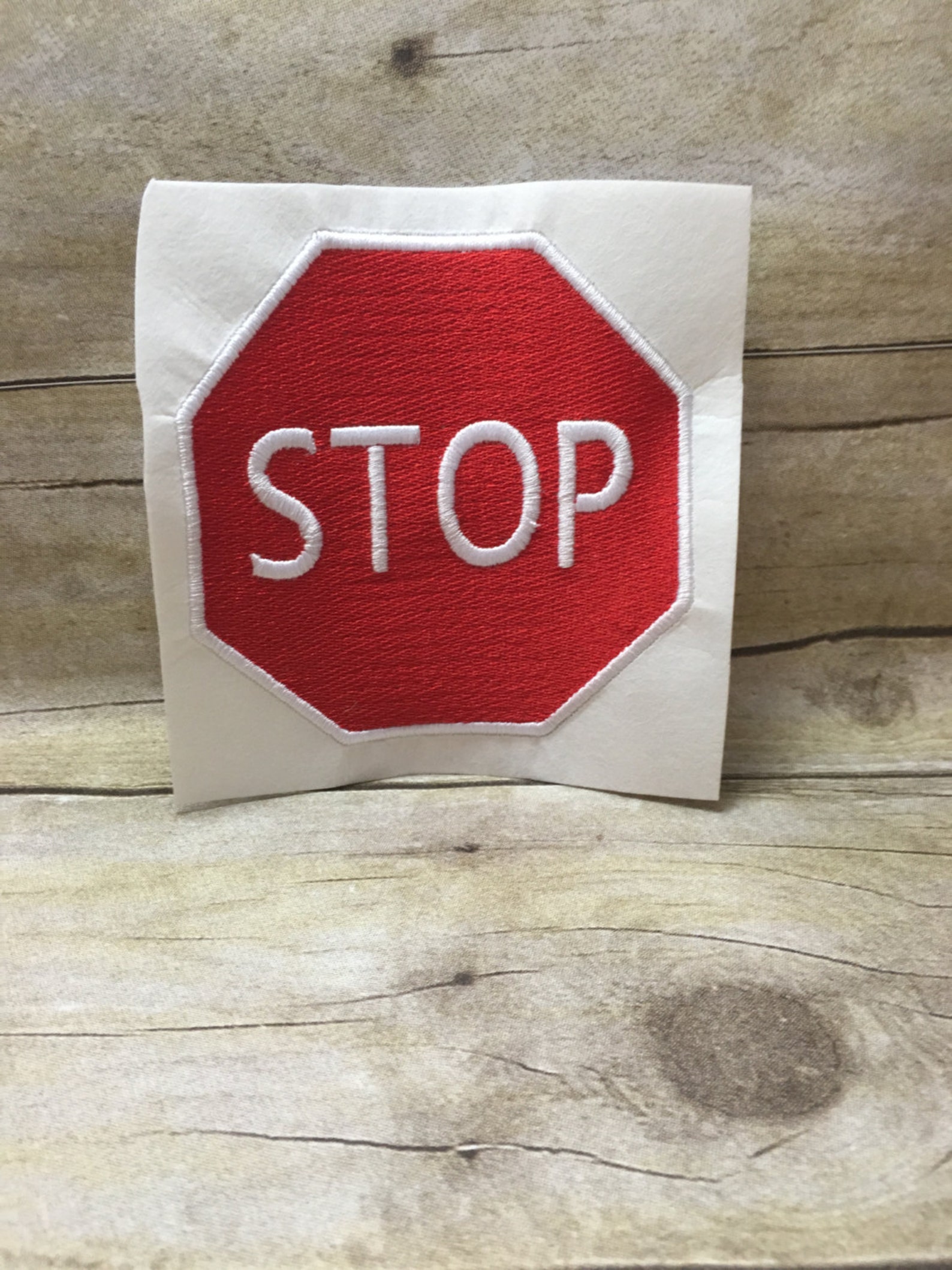 Stop Sign Embroidery Design, Stop Sign Filled in Embroidery Design - Etsy