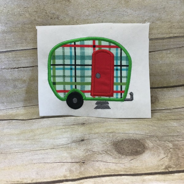 Camper Applique - Etsy