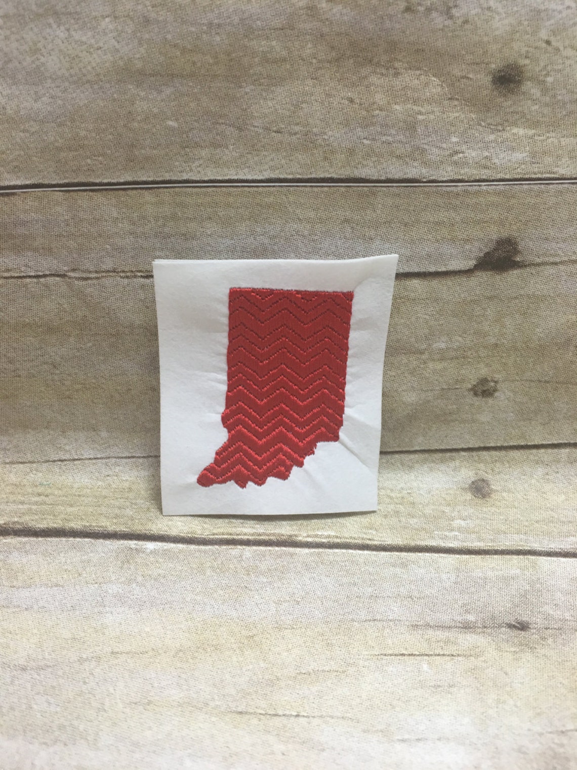Indiana Embroidery Design Chevron Indiana Chevron Embroidery - Etsy