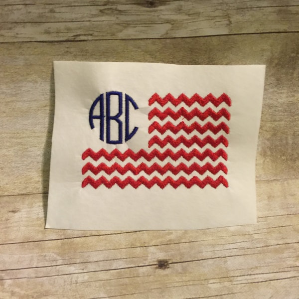 Flag Chevron - Etsy