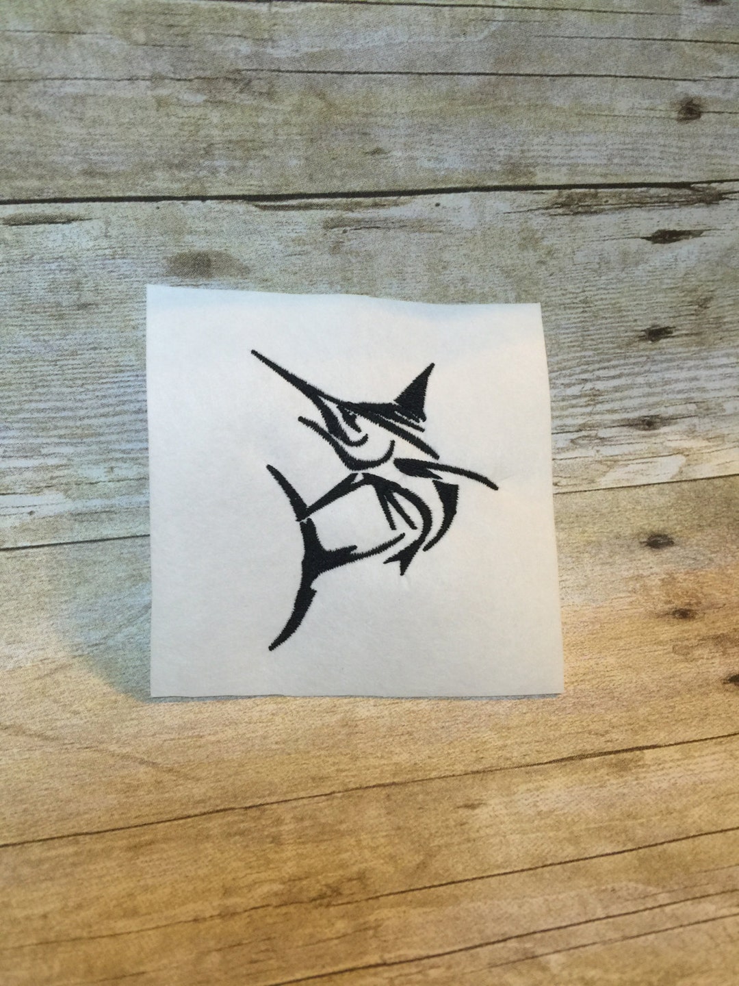 Sailfish Embroidery Design, Sailfish Applique, Swordfish Embroidery ...