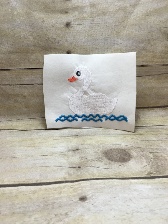 Goose Embroidery Design Goose Design Goose Embroidery Swan | Etsy
