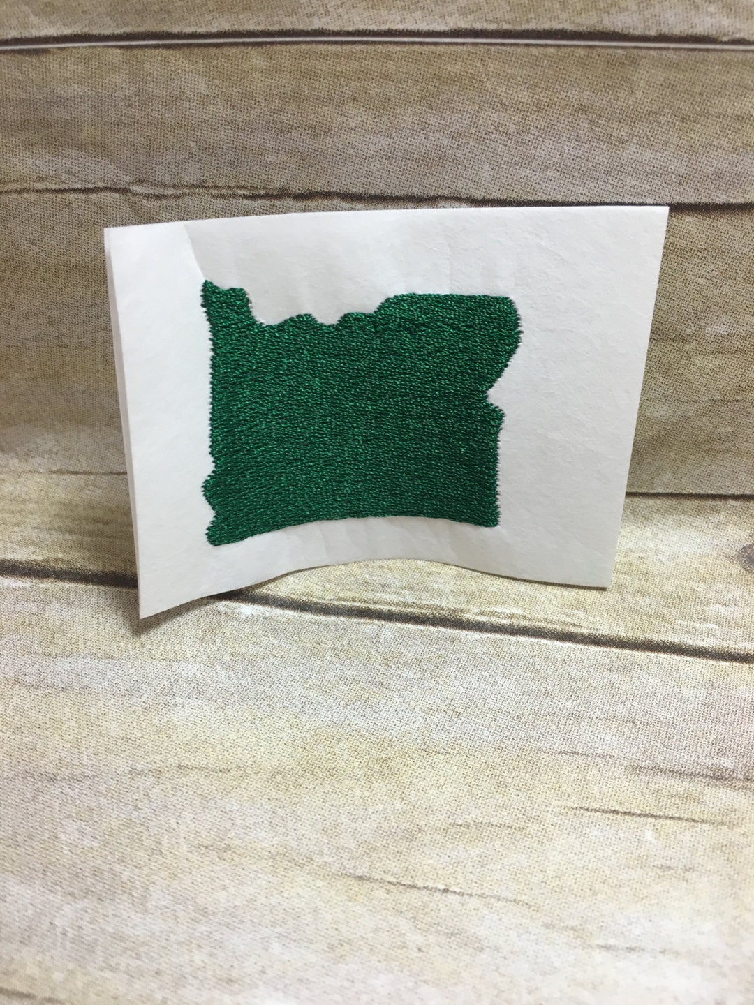 Oregon Embroidery Design, Oregon Embroidery Design Filled In - Etsy