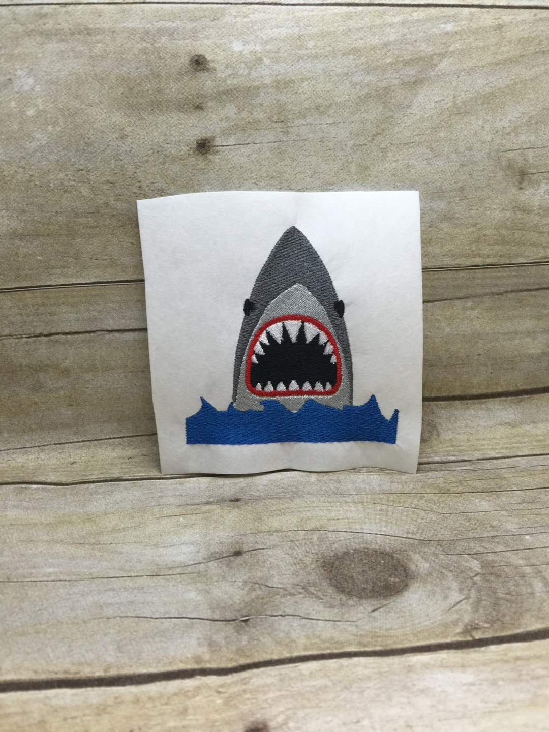 Shark Mouth Embroidery Design, Jaws Embroidery Design - Etsy