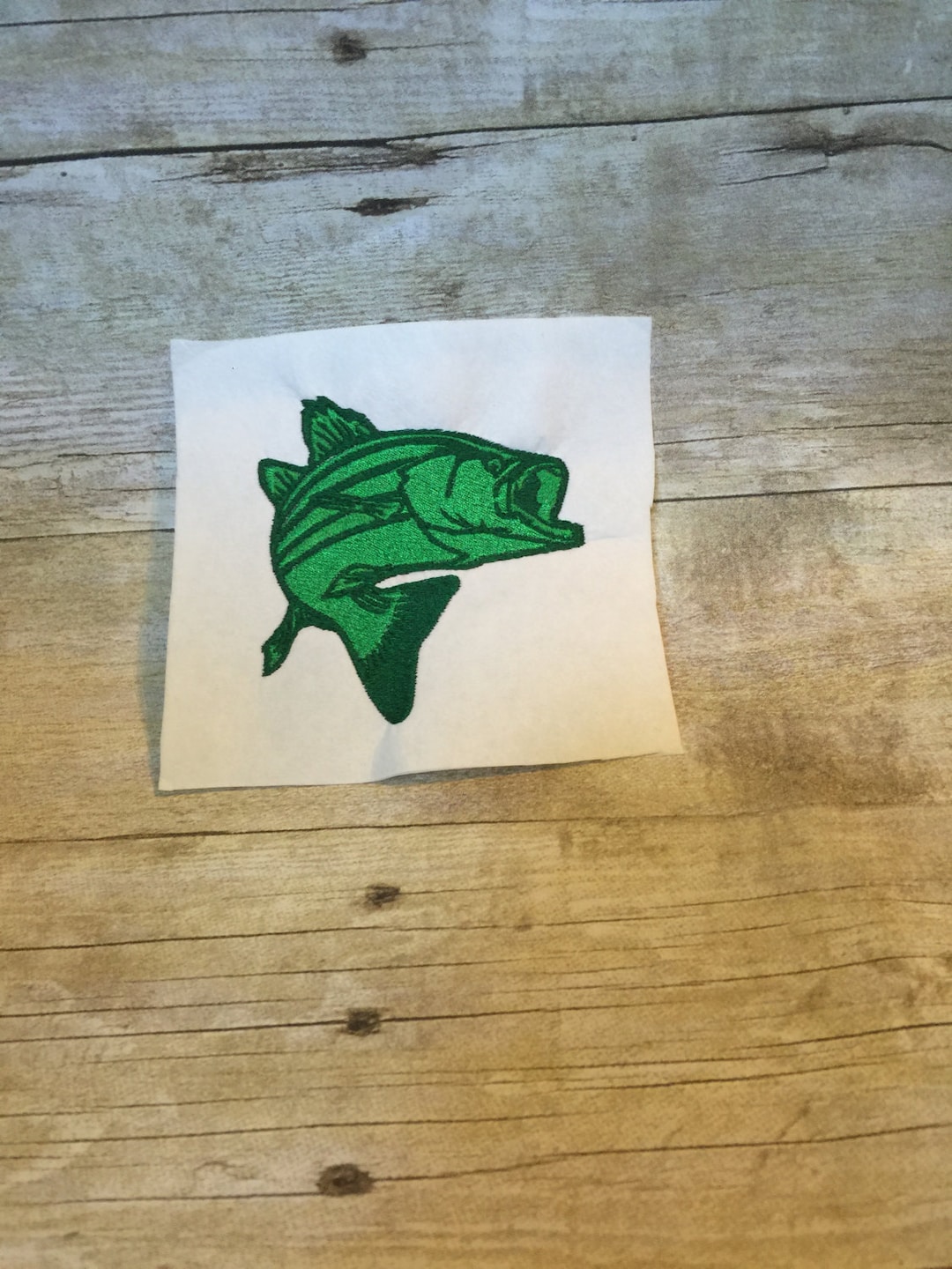 Bass Fish Embroidery Design, Fish Embroidery Design, Fish Applique - Etsy