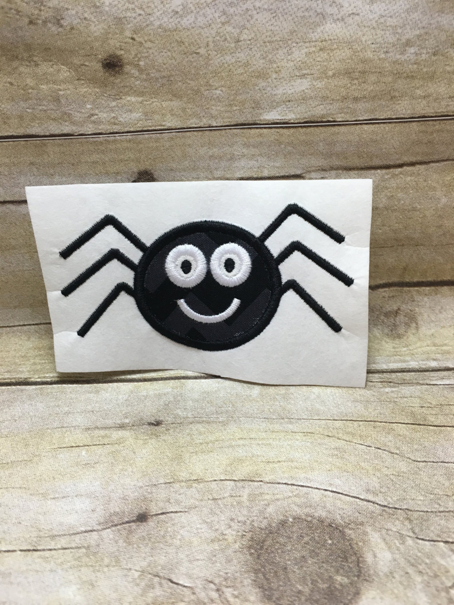 Spider Applique Spider Embroidery Design Spider Embroidery - Etsy