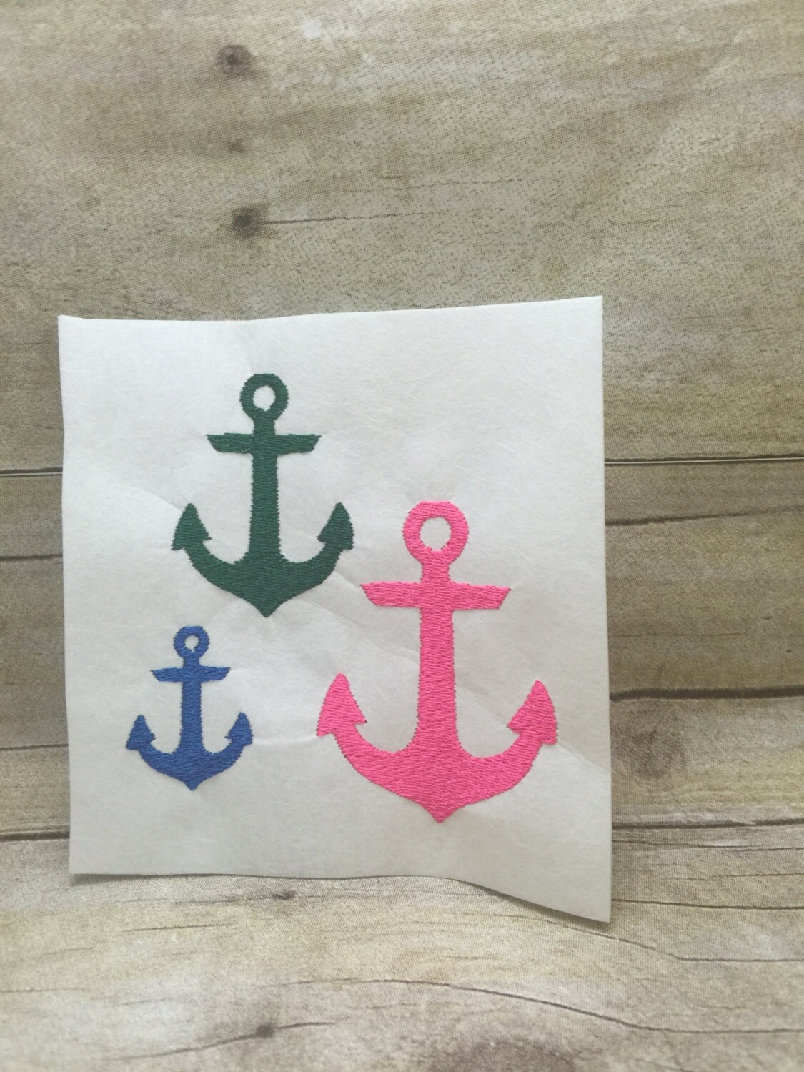 5 Sizes Anchor Embroidery Design, Small Anchor Embroidery Design - Etsy