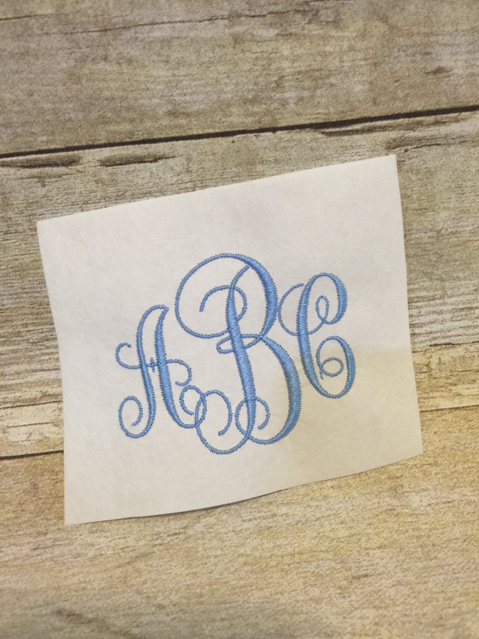 Monogram Font Embroidery Package Deal 4 Monogram Fonts - Etsy