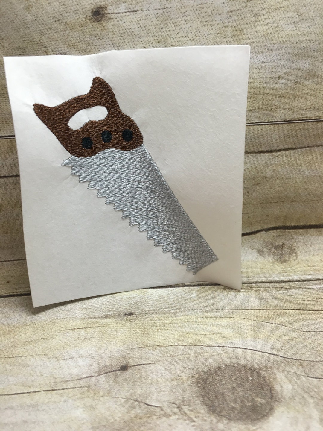 Saw Embroidery Design, Saw Tool Embroidery Design - Etsy