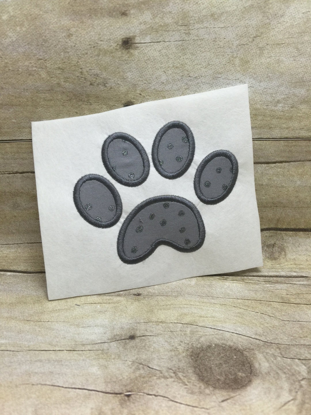 Paw Print Applique, Cat Paw Applique, Dog Paw Applique - Etsy