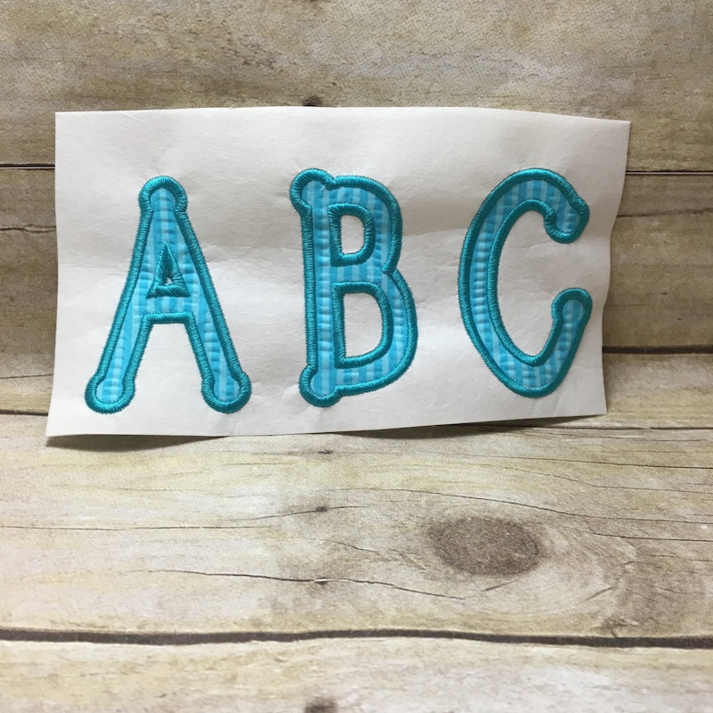 Applique Letters - Etsy UK