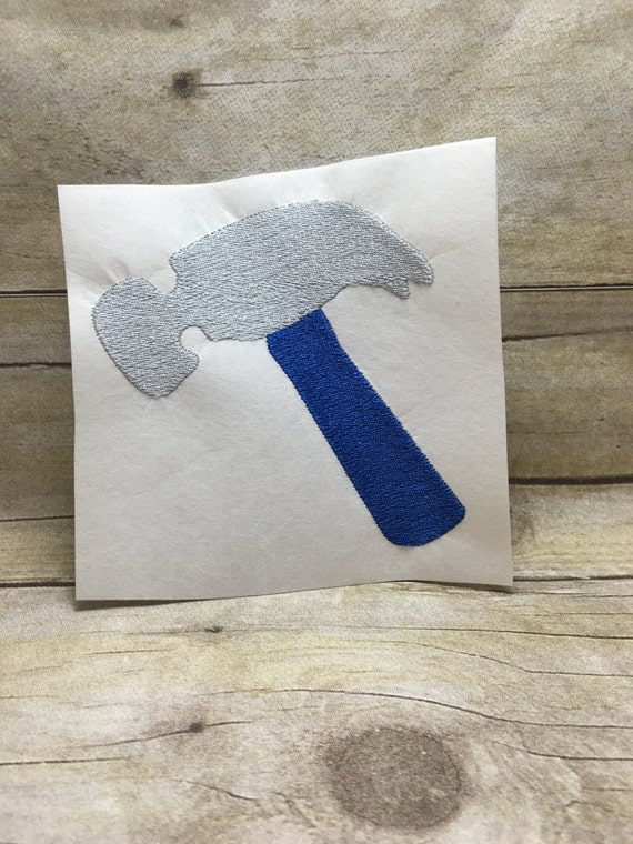 Hammer Embroidery Design Hammer Tool Embroidery Design - Etsy