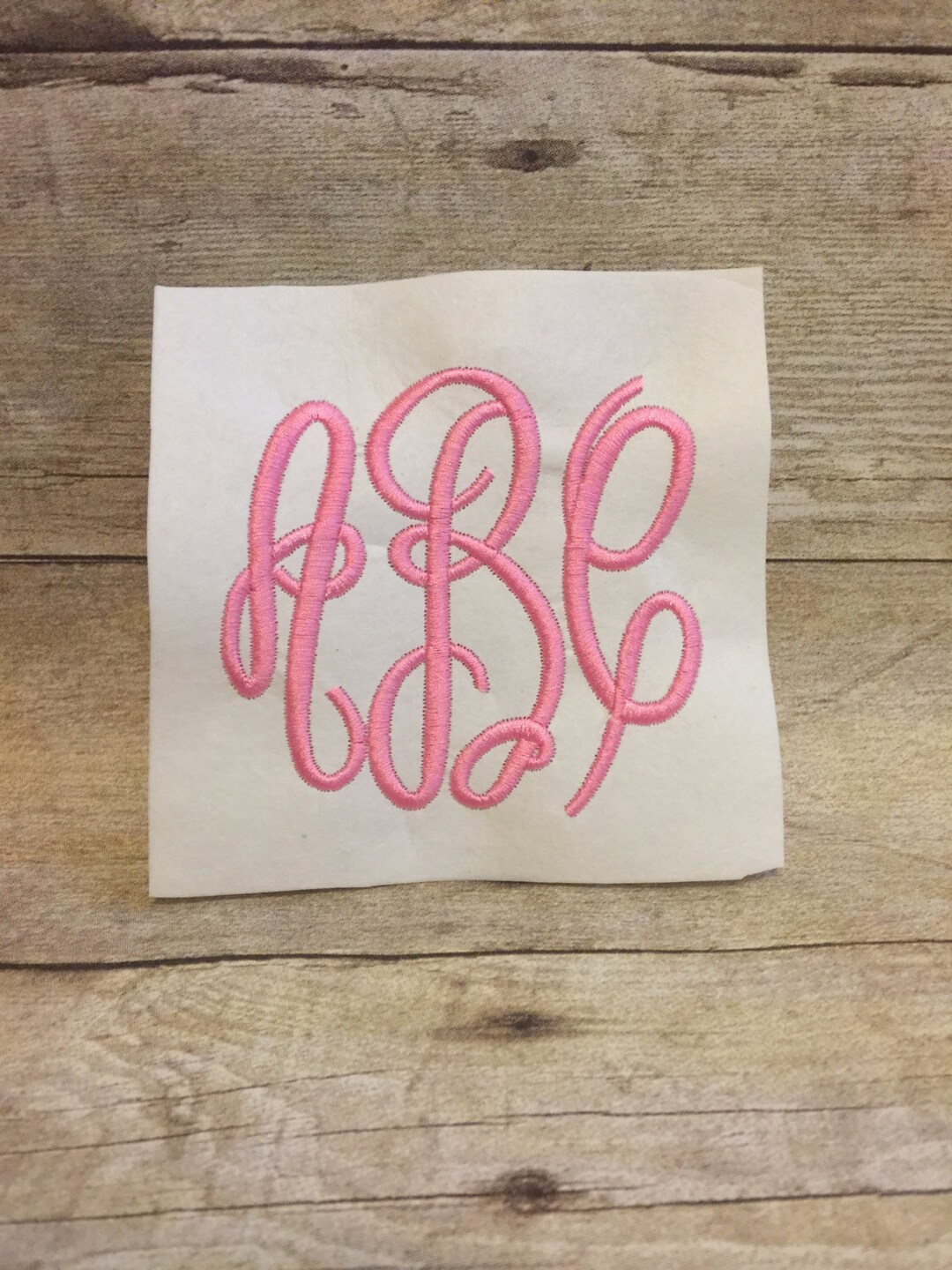 Classic Monogram Font, Classic Monogram Embroidery Font - Etsy
