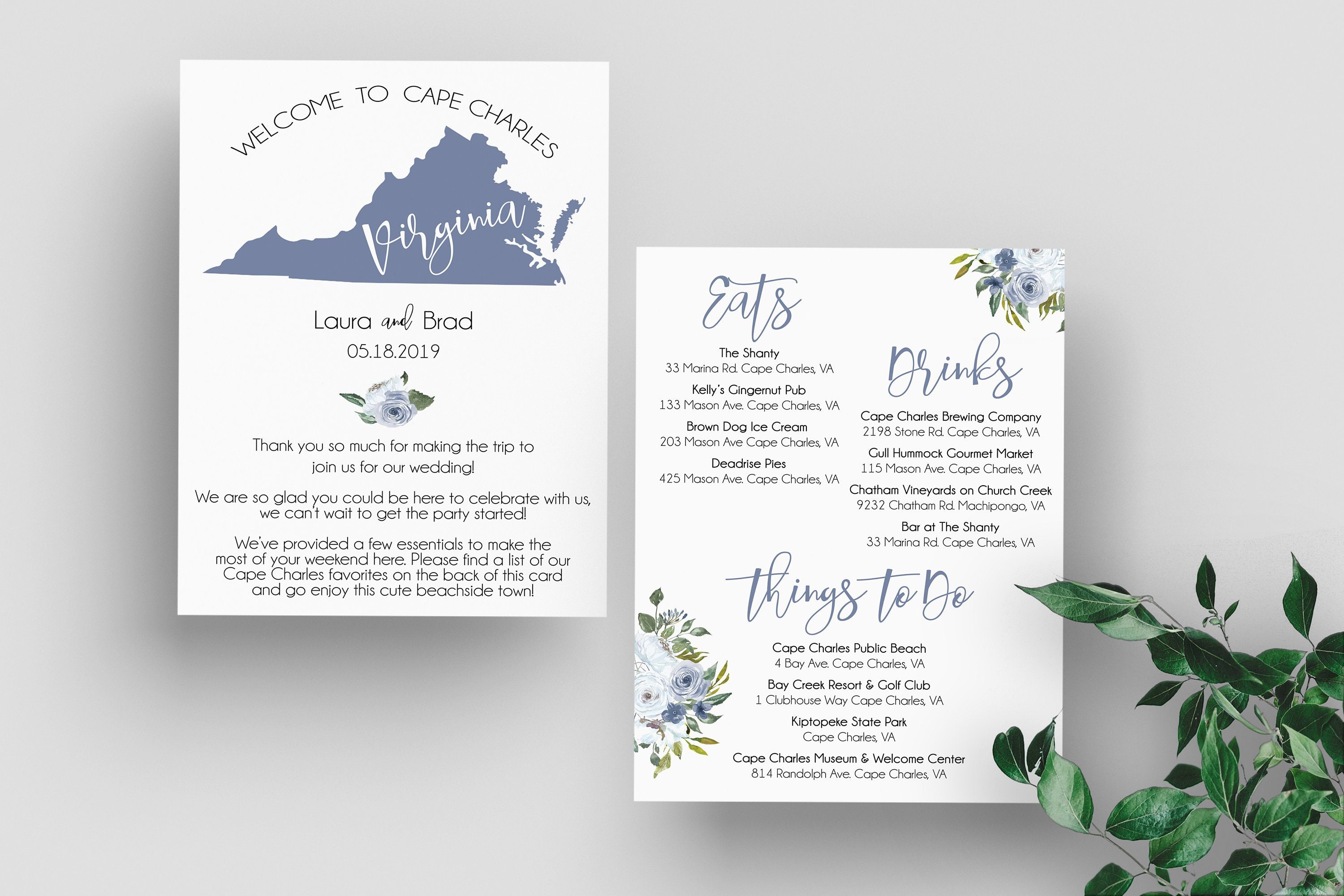 Welcome Bag Card Wedding Details Welcome Bags Guest Bag | Etsy