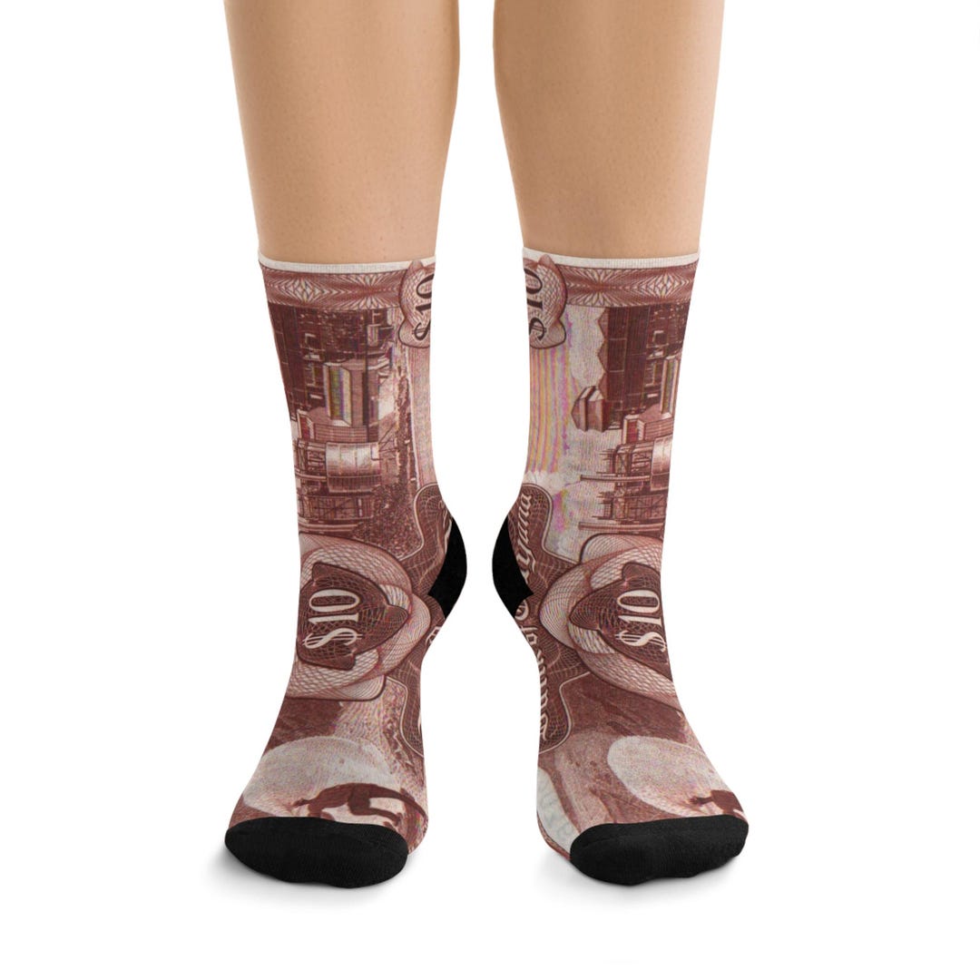 10 Dollar Hustle Money Socks - Etsy