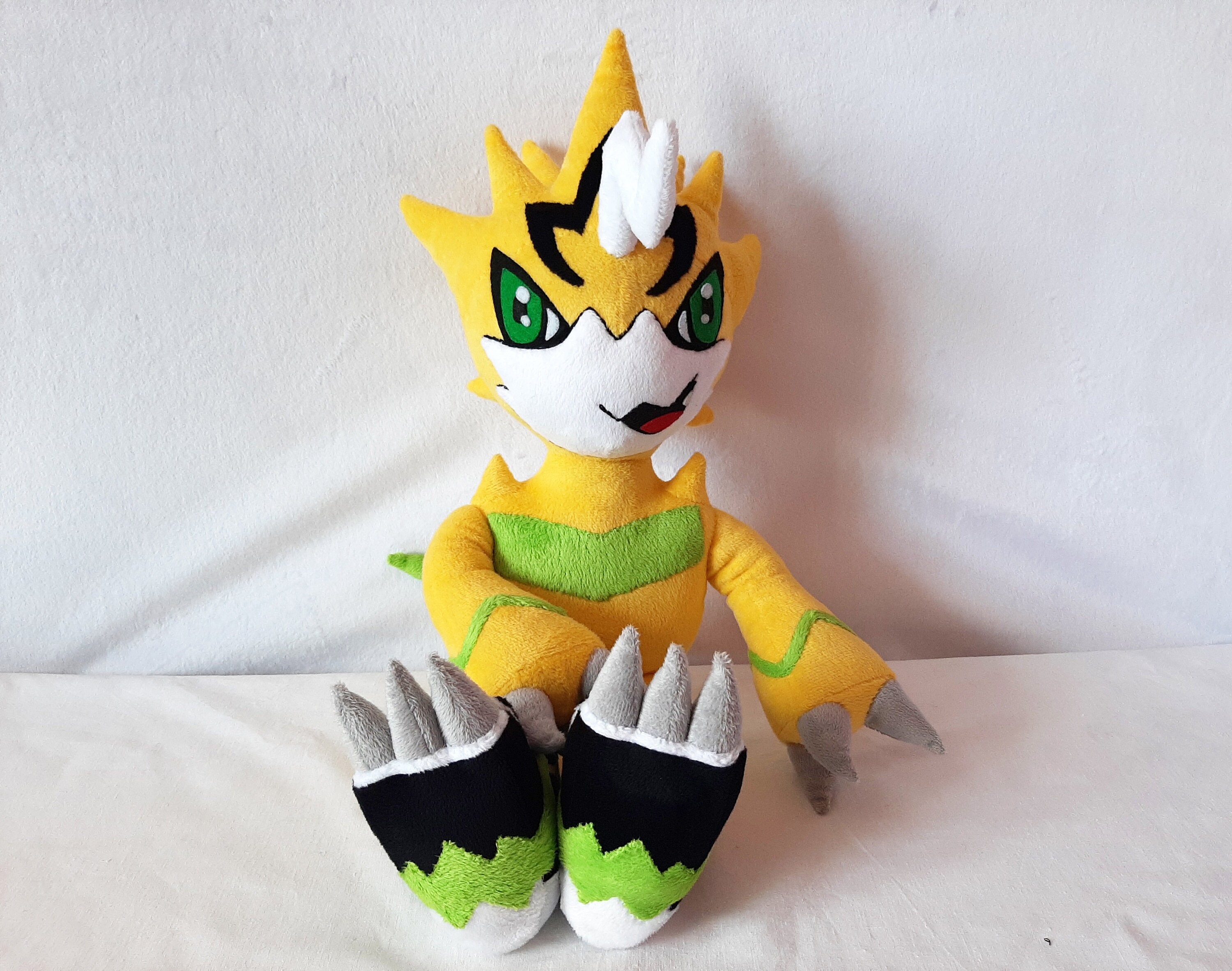 Custom Plush Just Digimon Pulsemon Inspired Funmade - Etsy