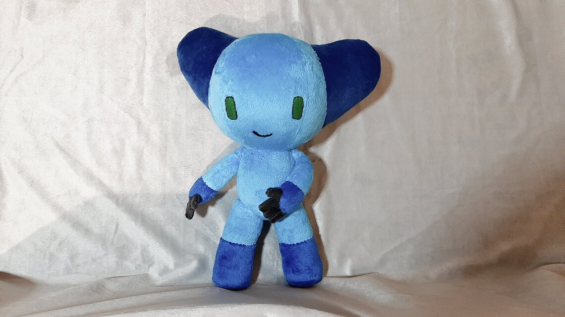 Robotboy inspired custom plush made to order 40 cm | Etsy