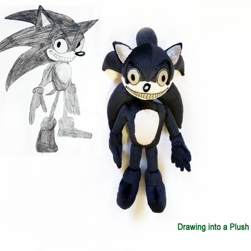 Sonic Exe Plush - Etsy