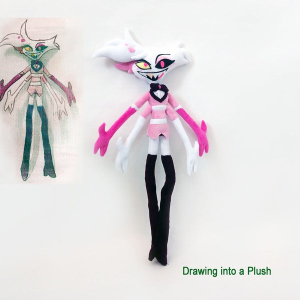 Hazbin Angel Dust Plush - Etsy