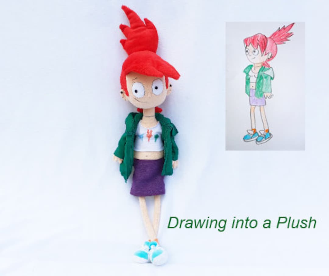 Custom Plush Just Like Frankie Foster Home for Imaginary Friends ...