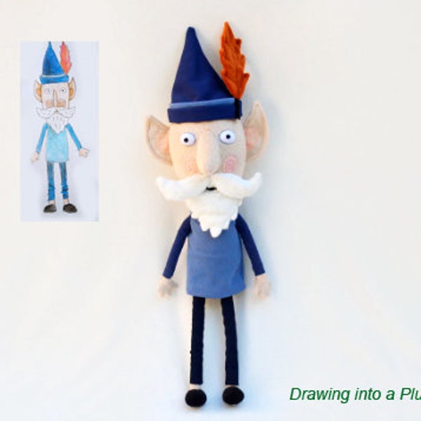 Wise Old Elf Doll - Etsy