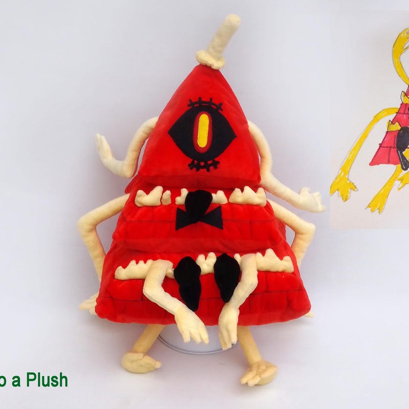 Bill Cipher Plush - Etsy