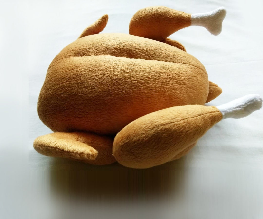 Chicken Pillow, Food Pillow, Chicken Decoration, Chicken Cushion ...