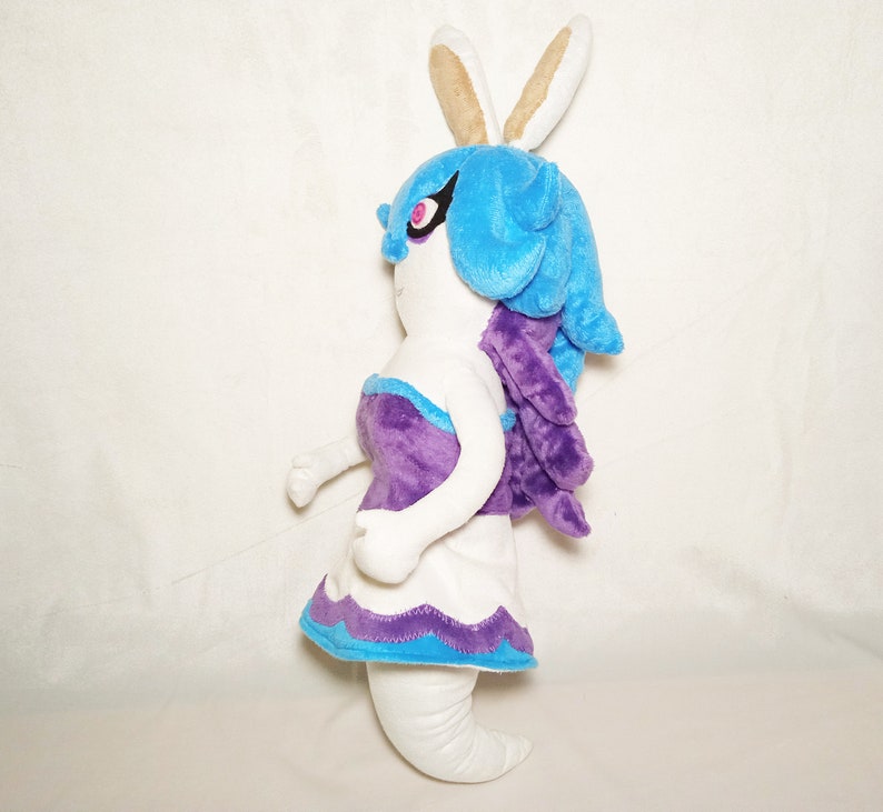 Custom Plush Just Like Midnite Rabbid From Mario Rabbids - Etsy Canada