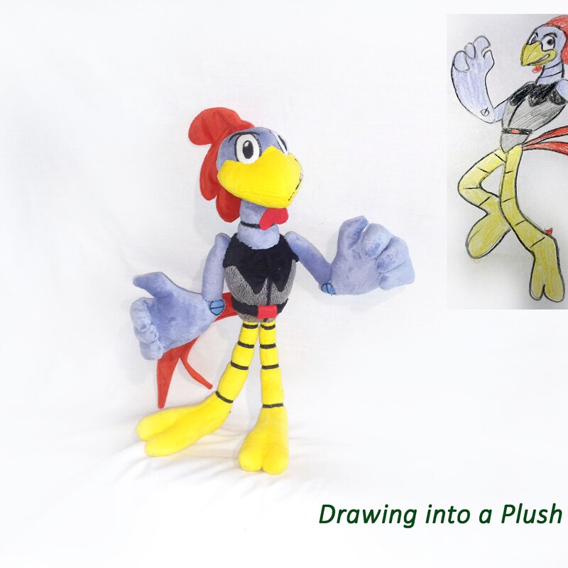 Scratch Plush - Etsy