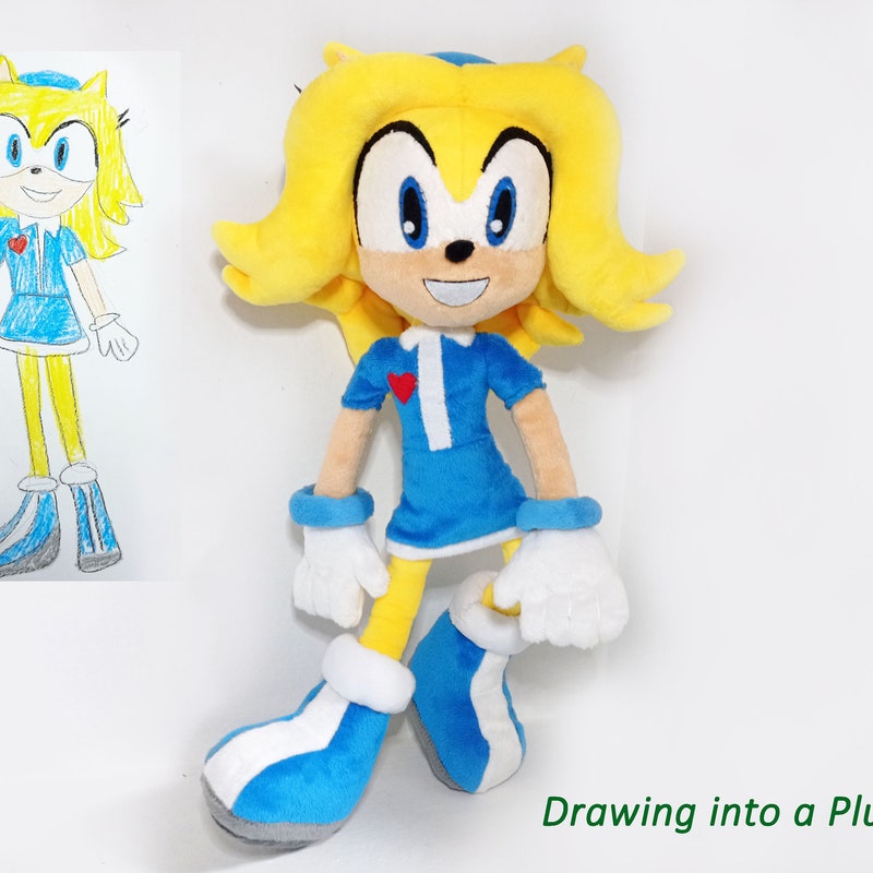Sonic the Hedgehog Maria Plush - Etsy
