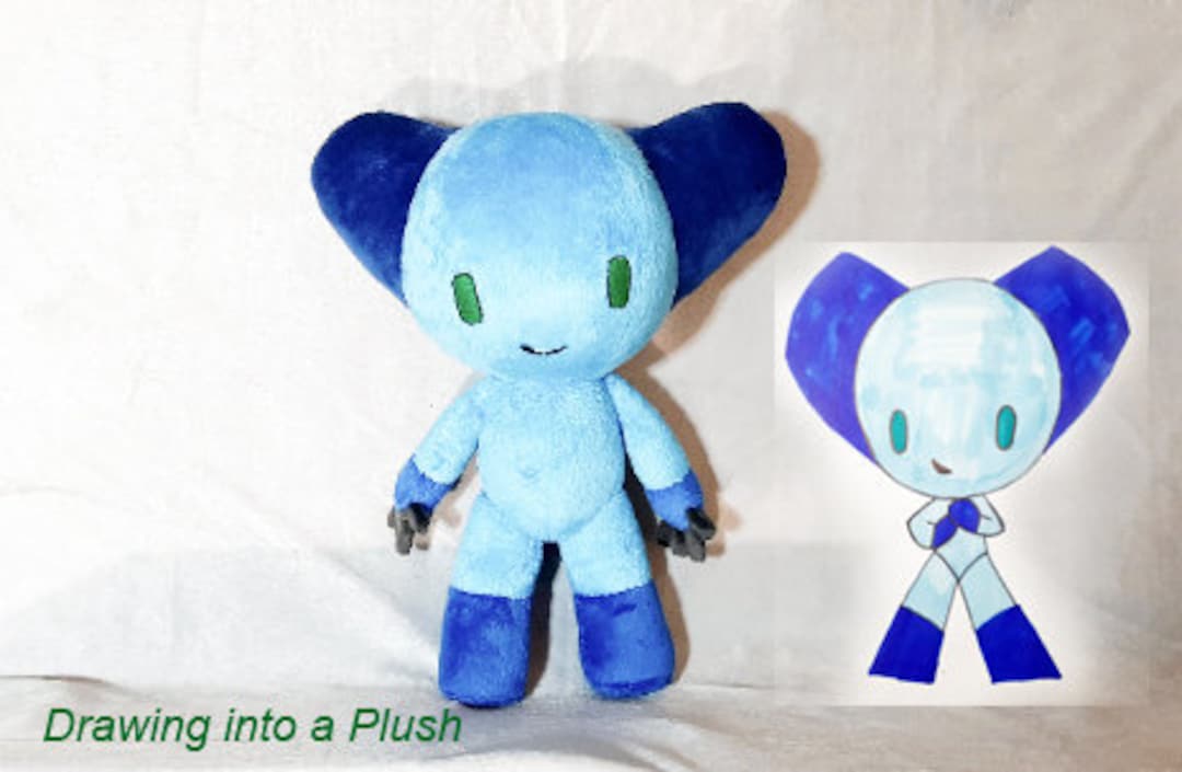 Custom Plush Just Like Robotboy Inspired Custom Plush Funmade ...