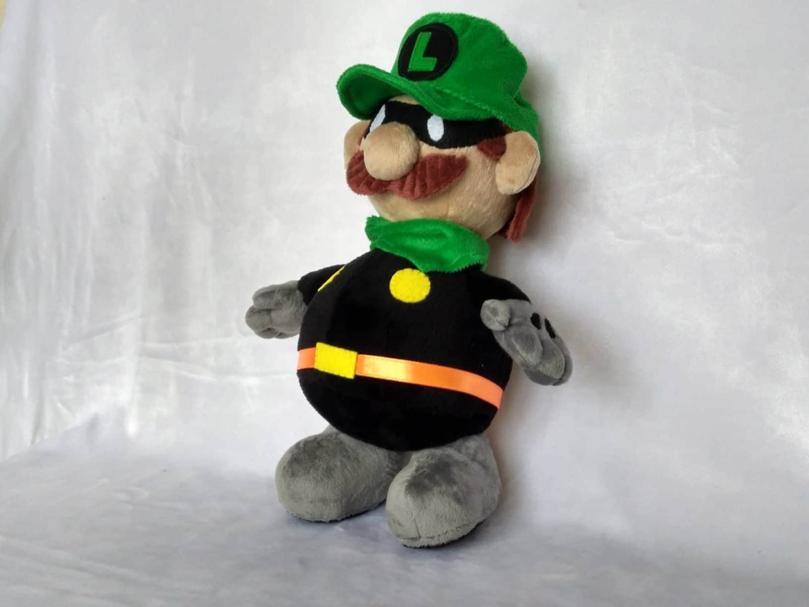 Custom Plush Just Like Super Paper Mario Mr L Mascot Inspired | Etsy