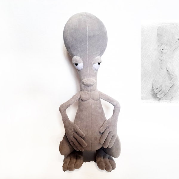 American Dad Plush - Etsy