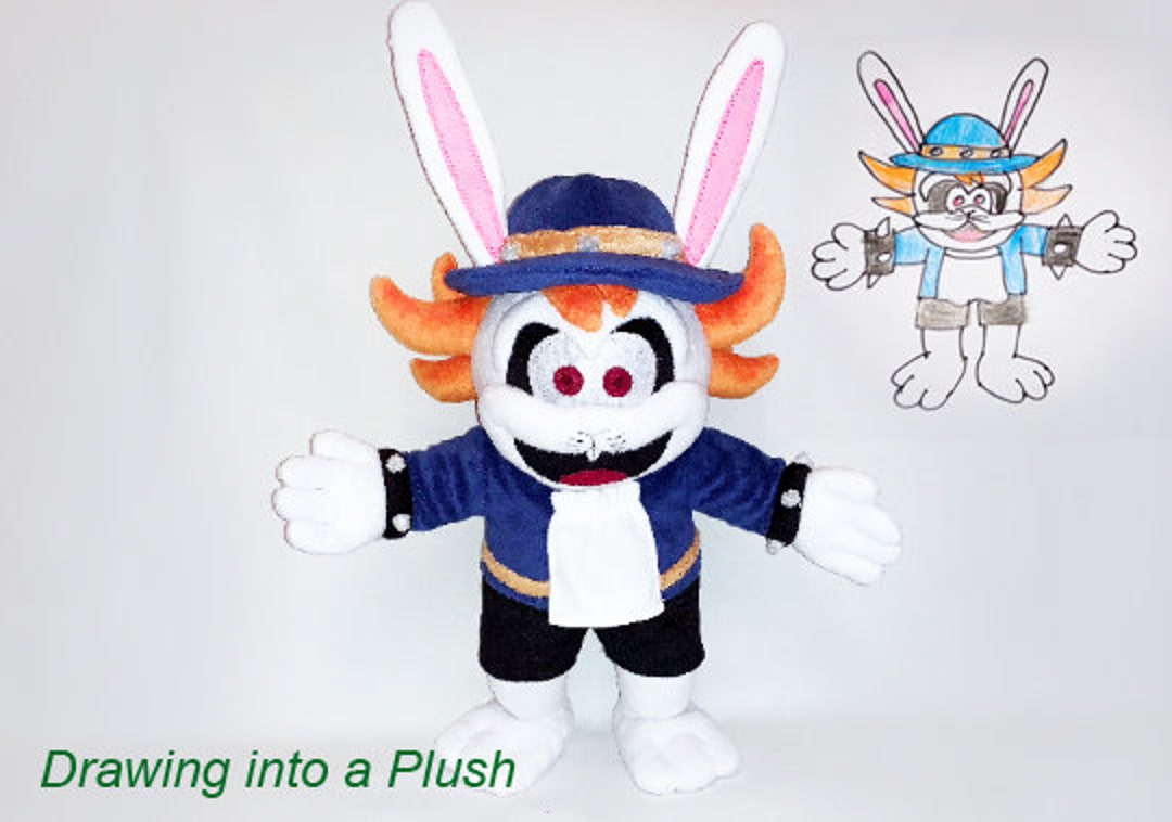 Custom plush just like spewart boss mario inspired funmade unofficial ...