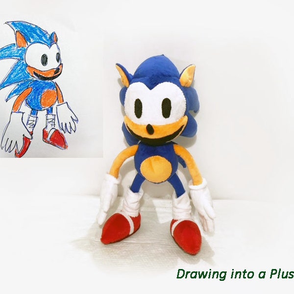 Rewrite Sonic Plush - Etsy